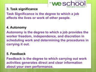 Application of motivation | PPTX