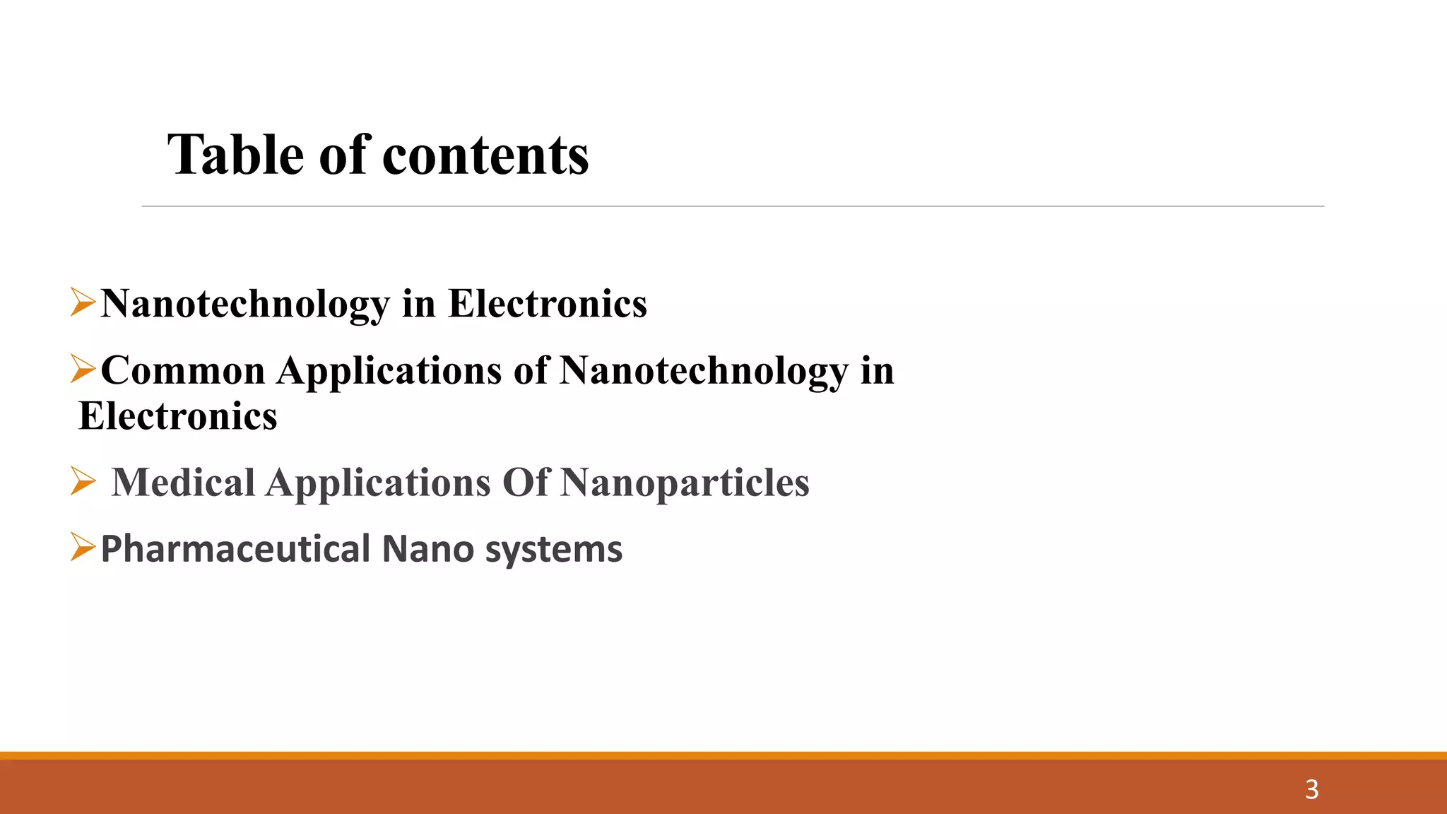 Application of Nano chemistry | PPTX