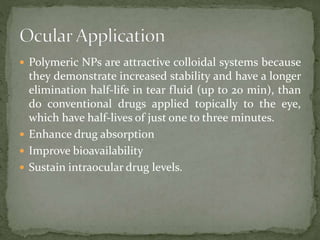 Application of nanoparticulate drug delivery system | PPT