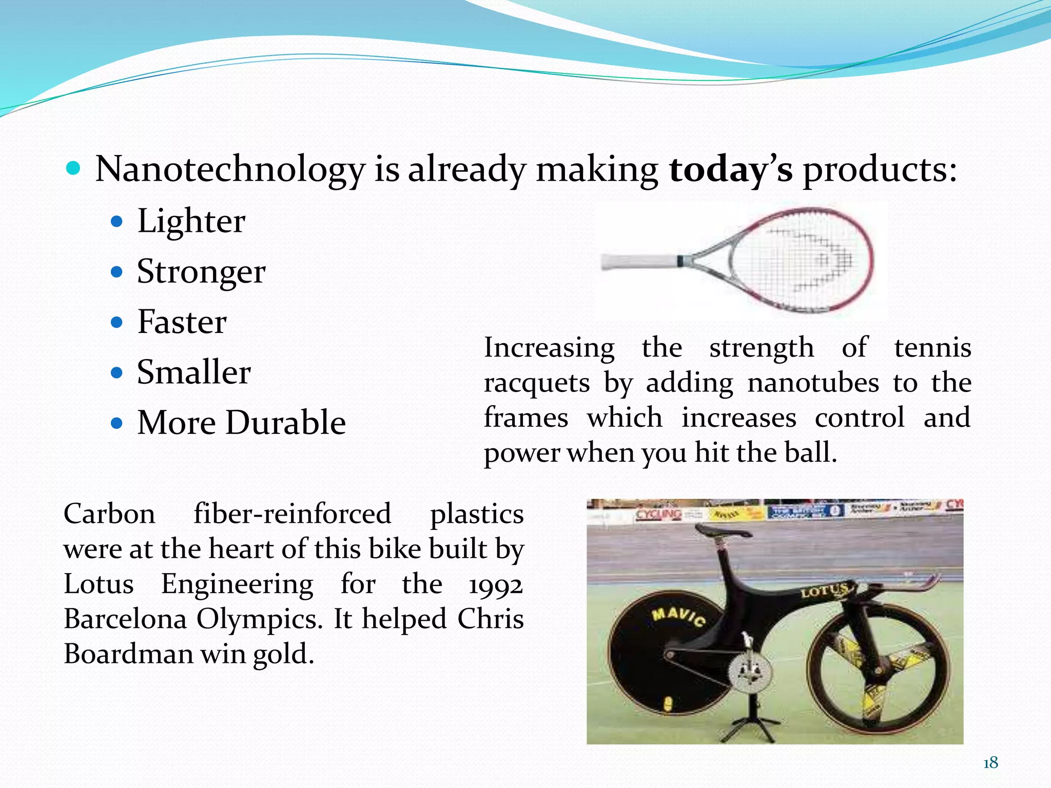 Application of nanotechnology | PPTX