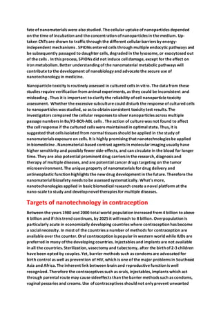 Application of nanotechnology in biomedicine | DOCX