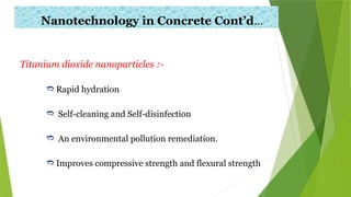 Application of nanotechnology in construction.pptx