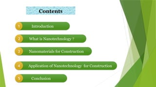 Application of nanotechnology in construction.pptx