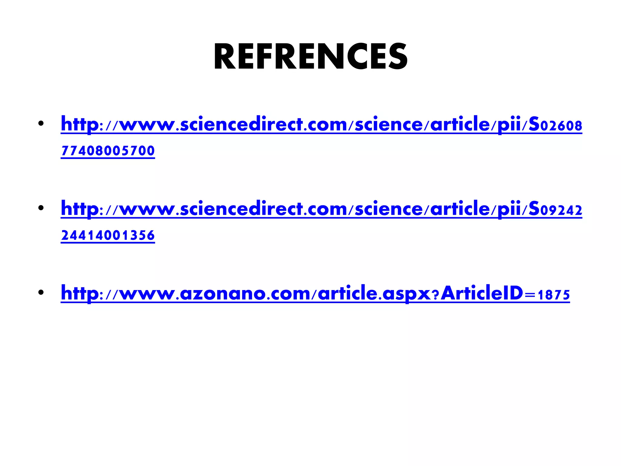 Application of nanotechnology in food processing | PPTX