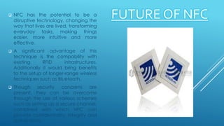 Application of near field communication (nfc) | PPTX