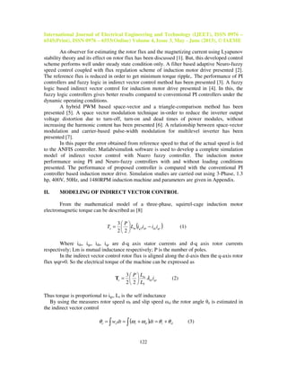 Application of neuro fuzzy controller in torque ripple minimization of vec | PDF