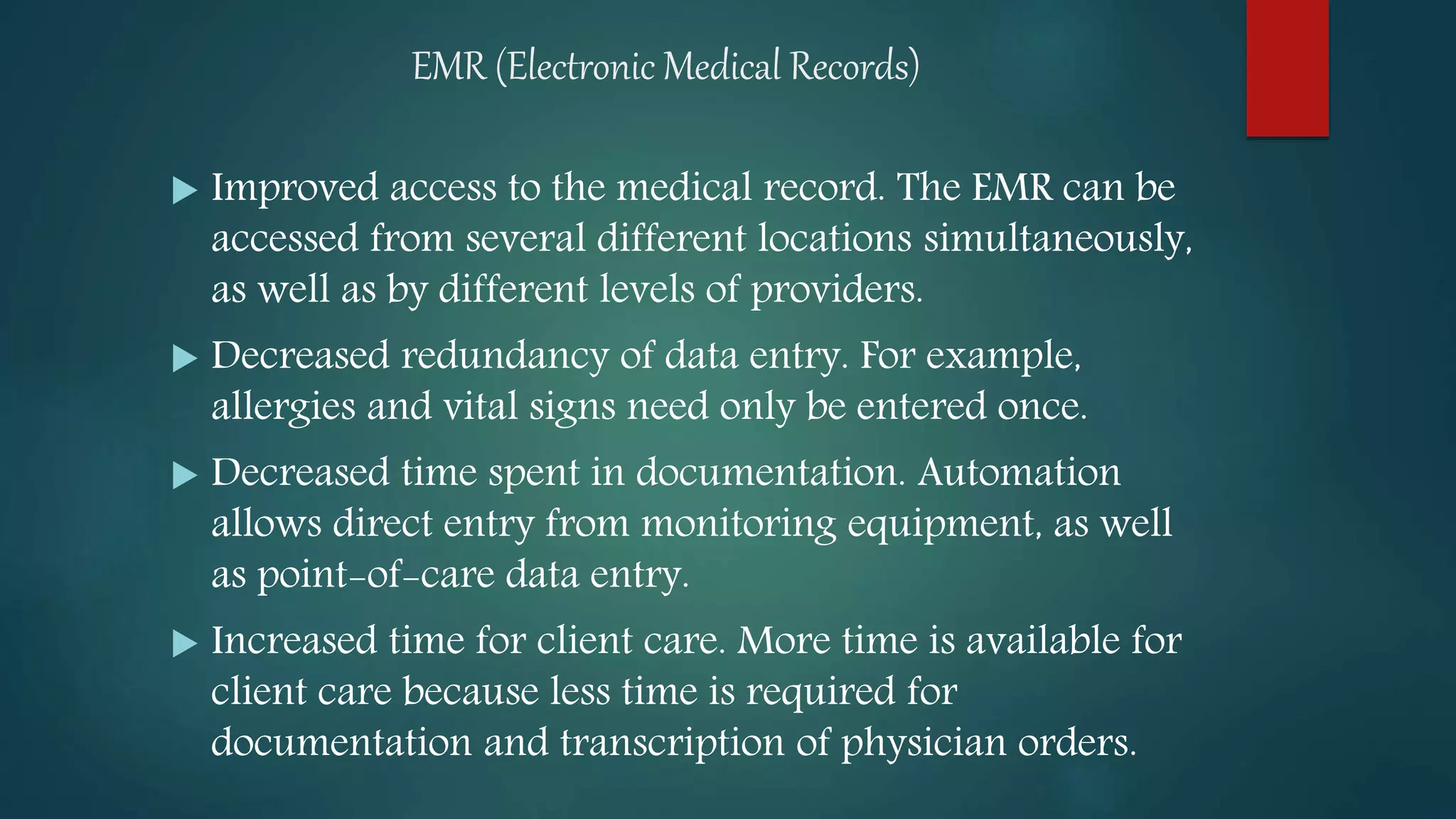 Application of nursing informatics | PPTX