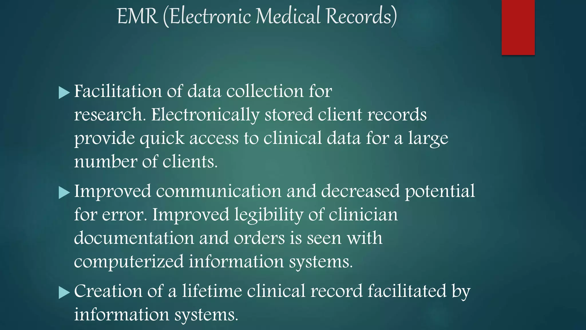 Application of nursing informatics | PPTX