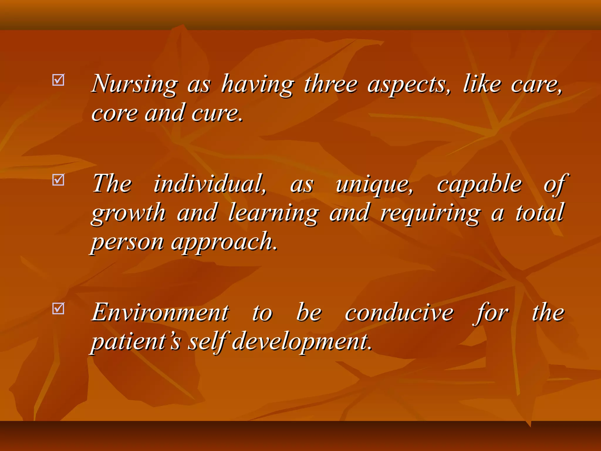Application of nursing theories | PPT