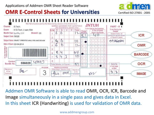 Application of omr software | PPT
