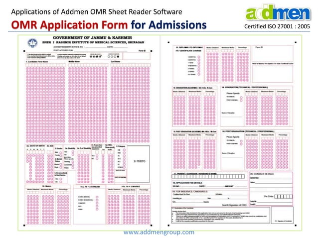 Application of omr software | PPT