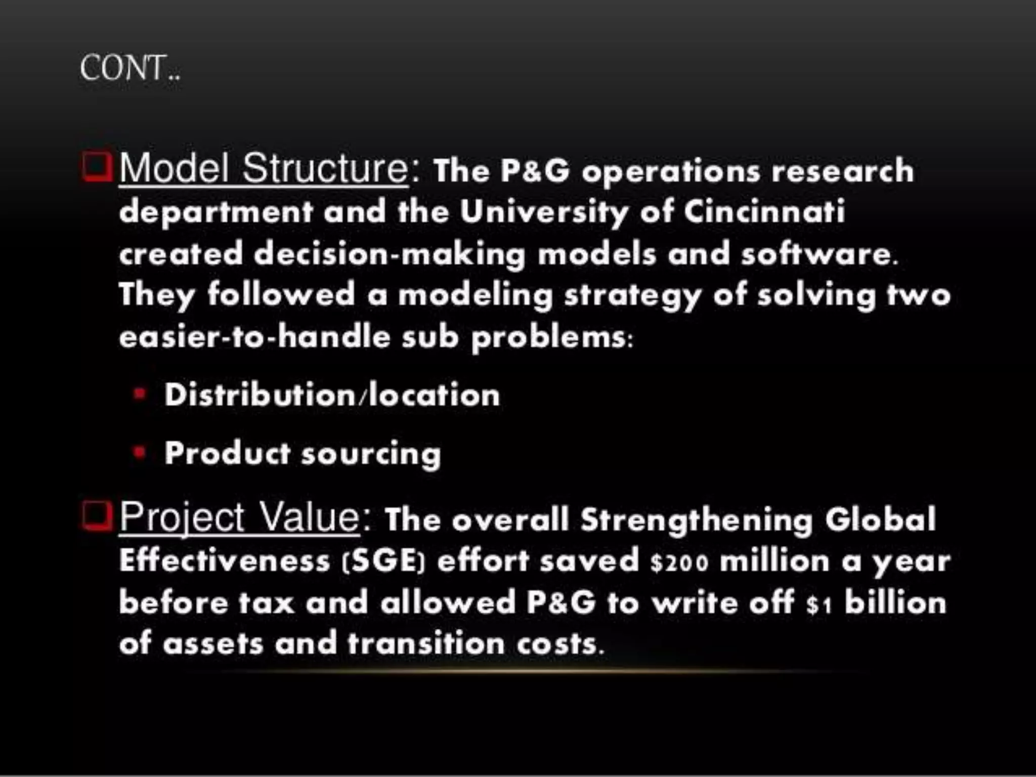 Application of Operations Research | PPTX