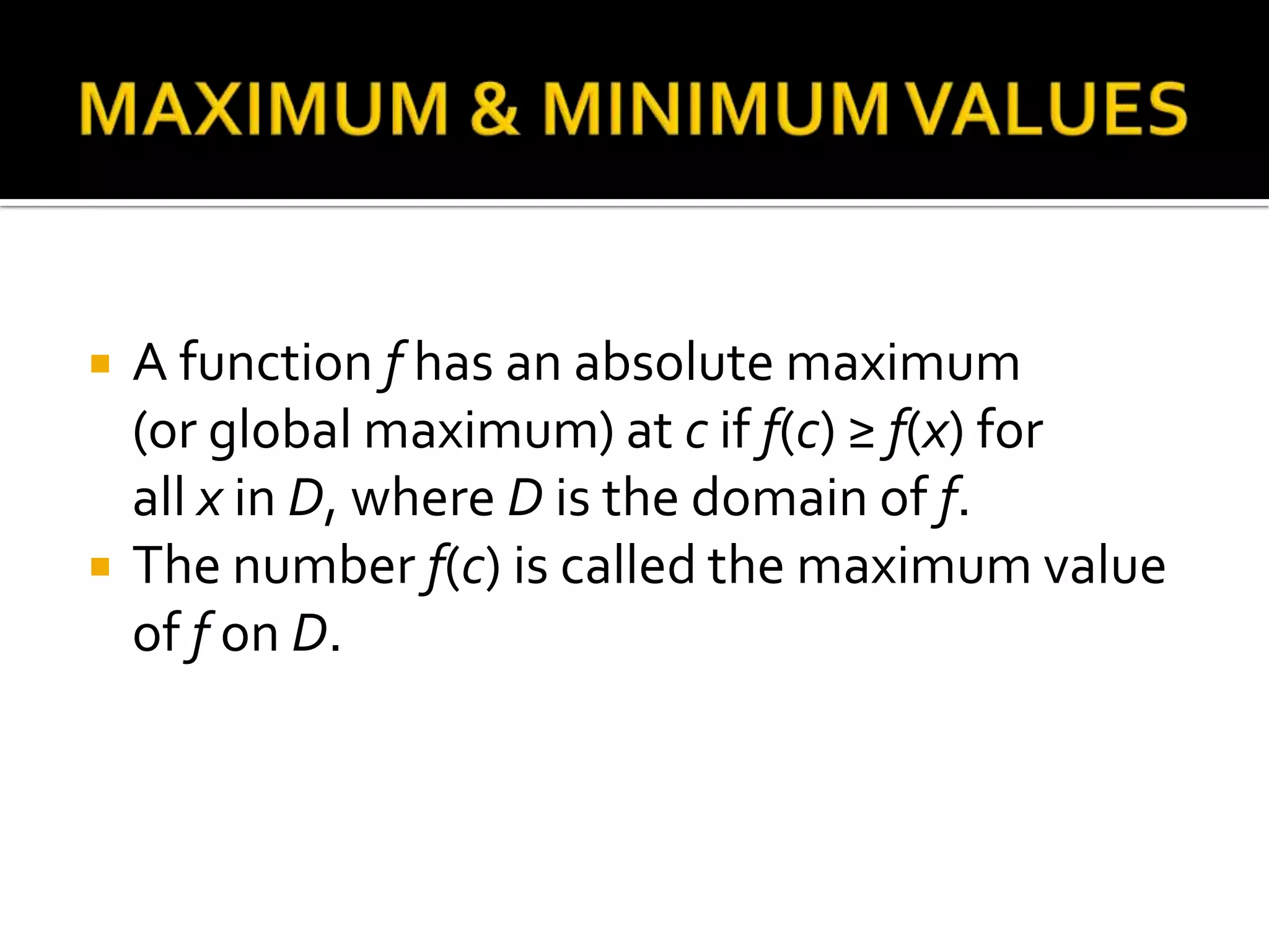 Application Of Partial Derivatives With Two Variables Ppt