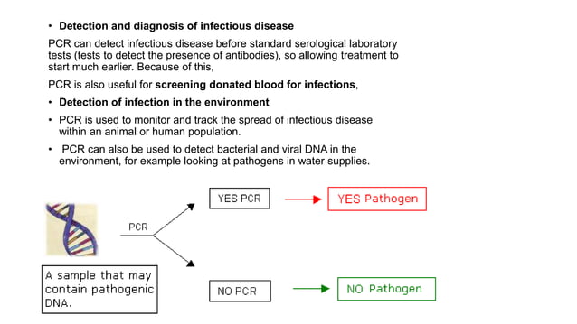 Application of pcr | PPTX