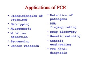 application_of_pcr application_of_pcrcgj | PPT