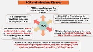 Application of PCR on Infectious Diseases | PPTX