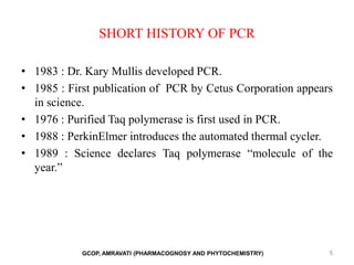 APPLICATION OF PCR(SEMINAR).ppt