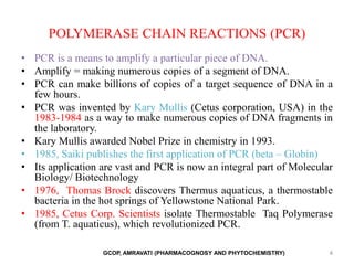 APPLICATION OF PCR(SEMINAR).ppt