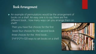 Application of permutation in real life | PPTX