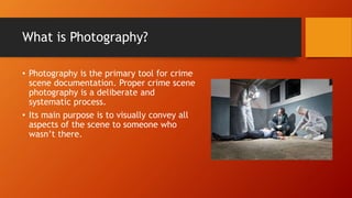 Application of Photography to Law Enforcement | PPTX | Photography ...
