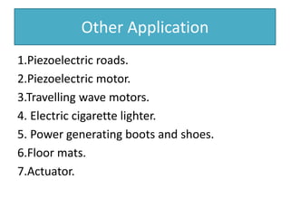 Piezoelectricity,microwave,superconductor | PPTX