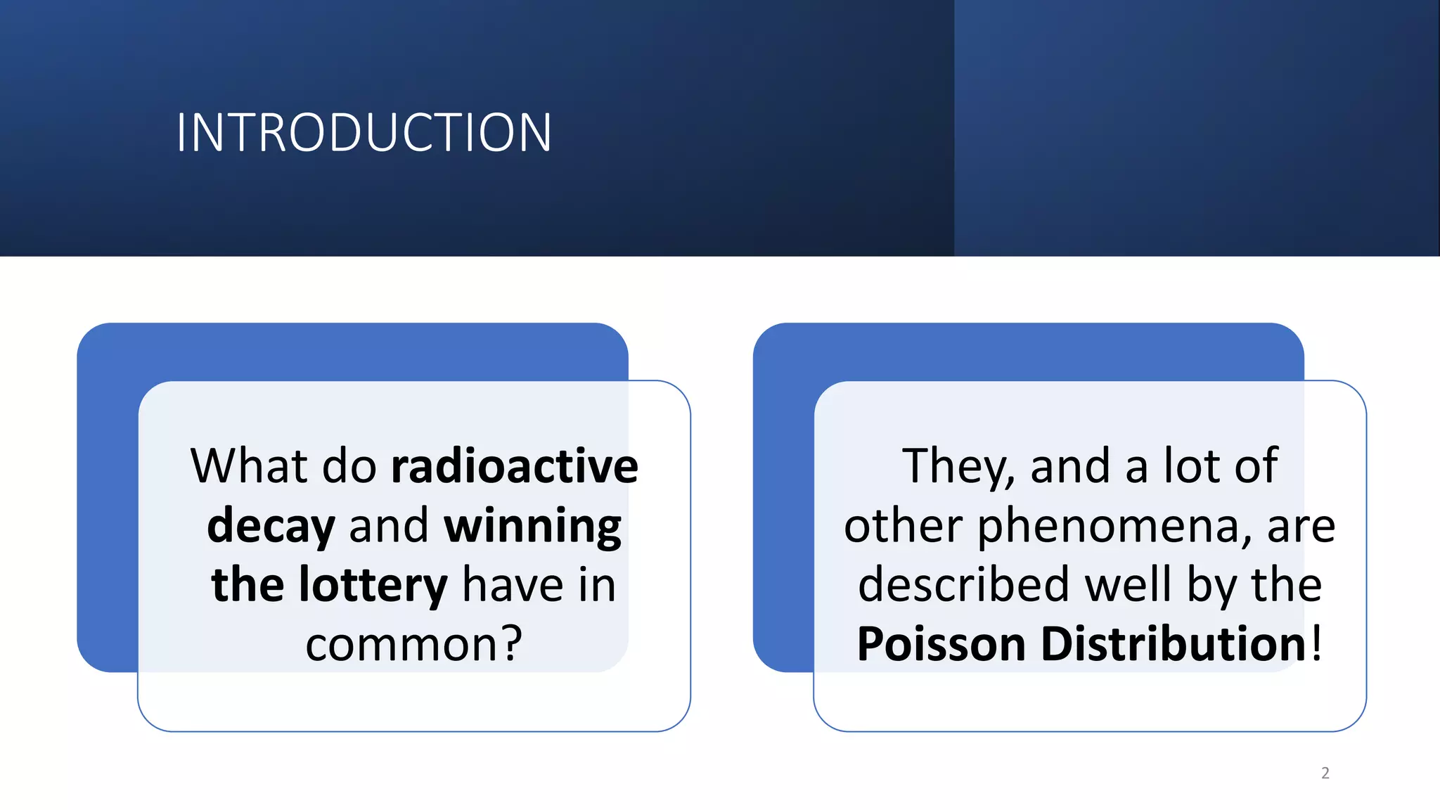 APPLICATION OF POISSON DISTRIBUTION | PPTX