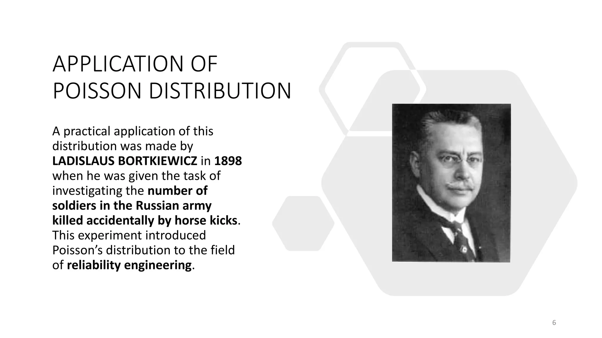 APPLICATION OF POISSON DISTRIBUTION | PPTX