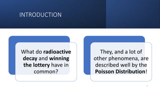 APPLICATION OF POISSON DISTRIBUTION | PPTX