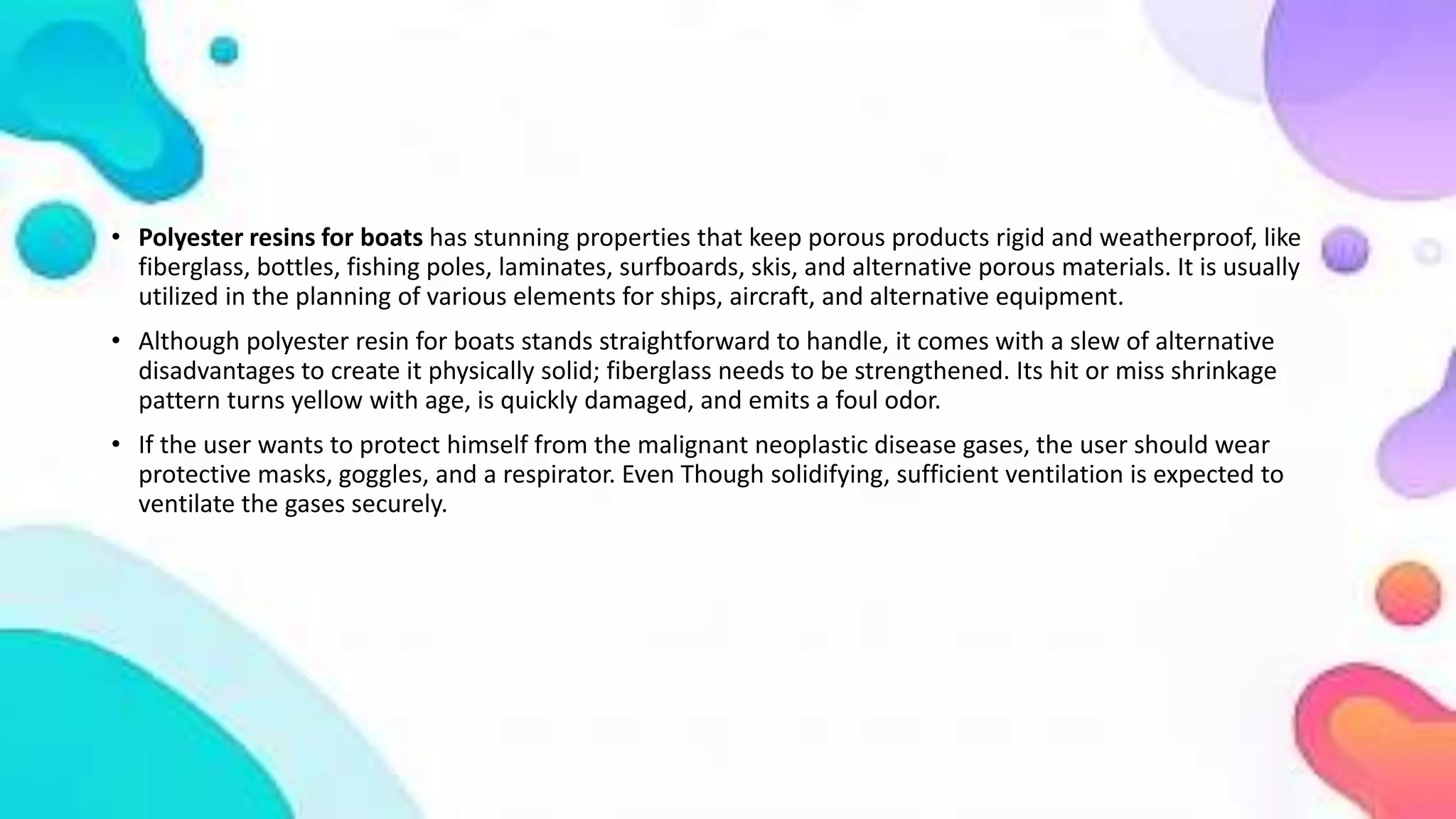 How to enhance with polyester resin? | PPTX