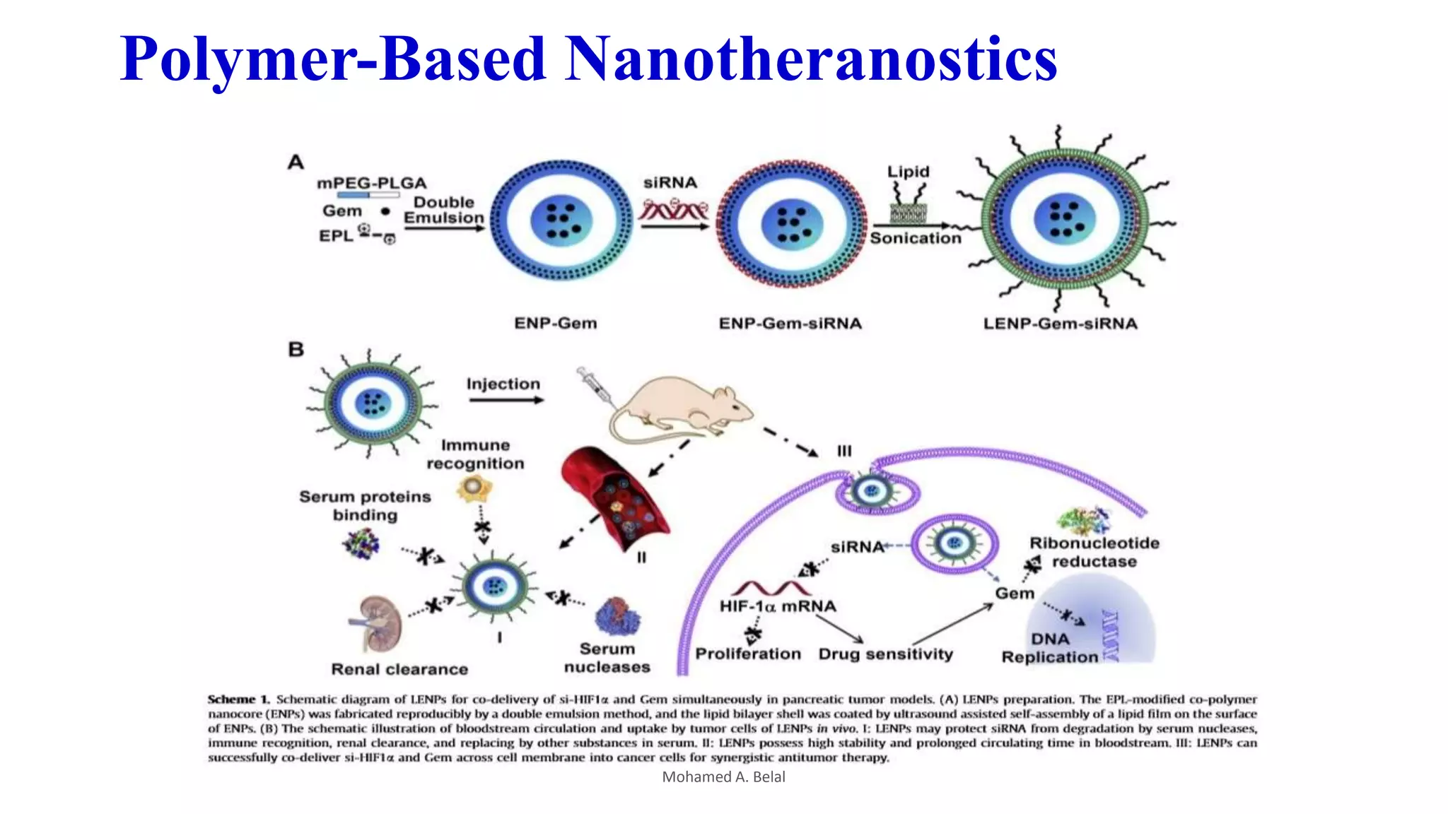 Application of polymeric nanoparticle for cancer diagnosis and | PPTX