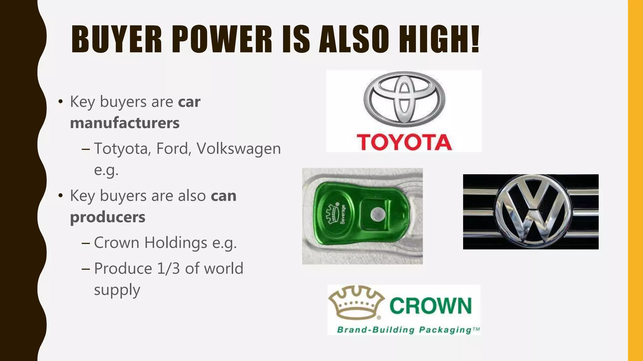 Application of porter analysis to steel industry jeet | PPT