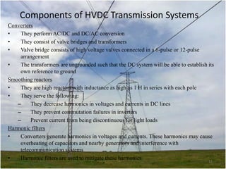 Application of power electronics in hvdc | PPTX