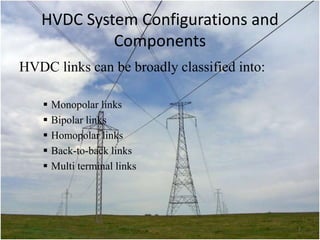 Application of power electronics in hvdc | PPTX