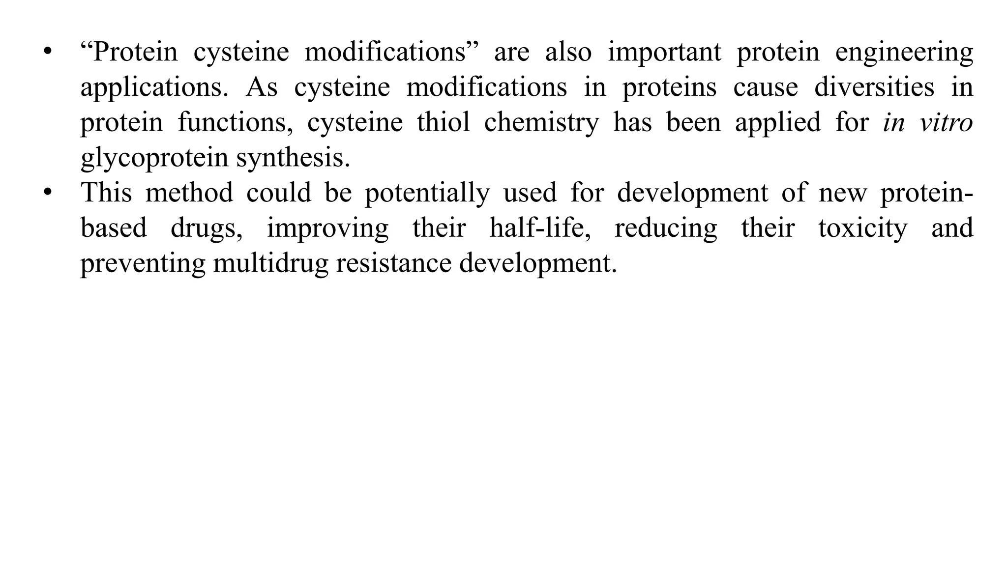 Application of protein engineering | PDF