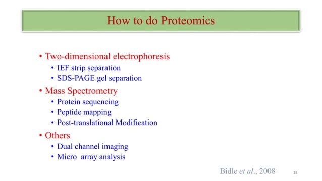 Application of proteomics for identification of abiotic stress tolerance in cereal crops | PPTX ...