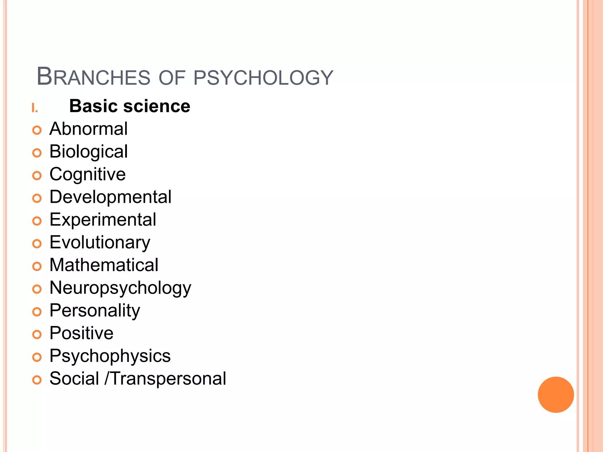 Application of psychology | PPTX