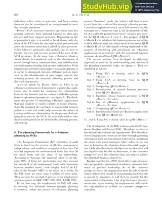 Application Of QFD For E-Business Planning | PDF