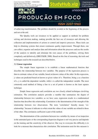 Application of Quality Tools in Solving Problems in the Production ...