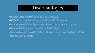 Application of radar wave in antenna | PPTX
