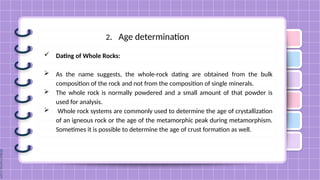 Application of Radiogenic Isotopes. | PPTX
