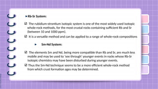 Application of Radiogenic Isotopes. | PPTX