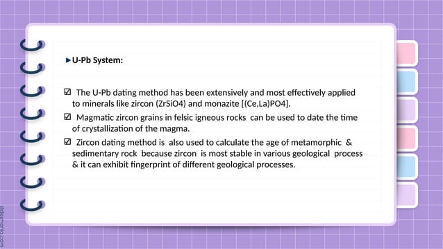 Application of Radiogenic Isotopes. | PPT | Free Download