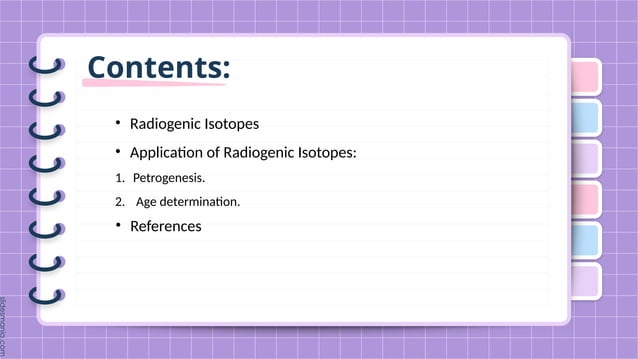 Application of Radiogenic Isotopes. | PPT | Free Download