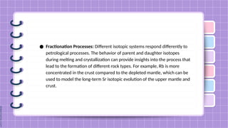 Application of Radiogenic Isotopes. | PPTX