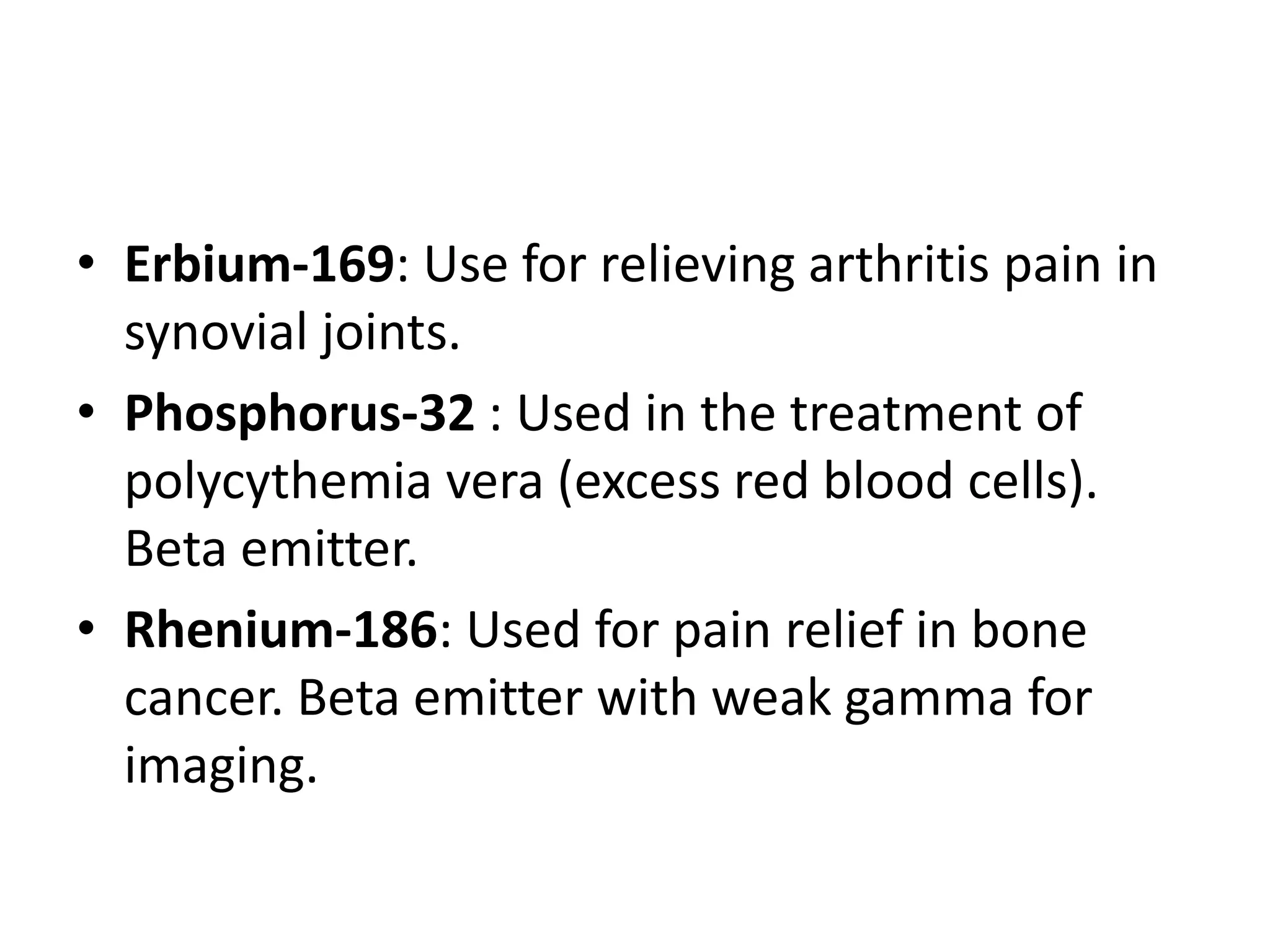 Application of radio isotopes | PPTX