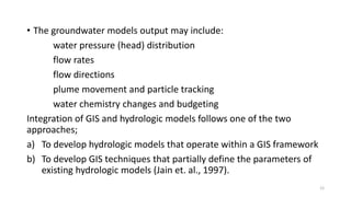 Application of remote sensing and gis for groundwater | PPTX