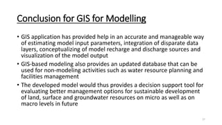 Application of remote sensing and gis for groundwater | PPTX