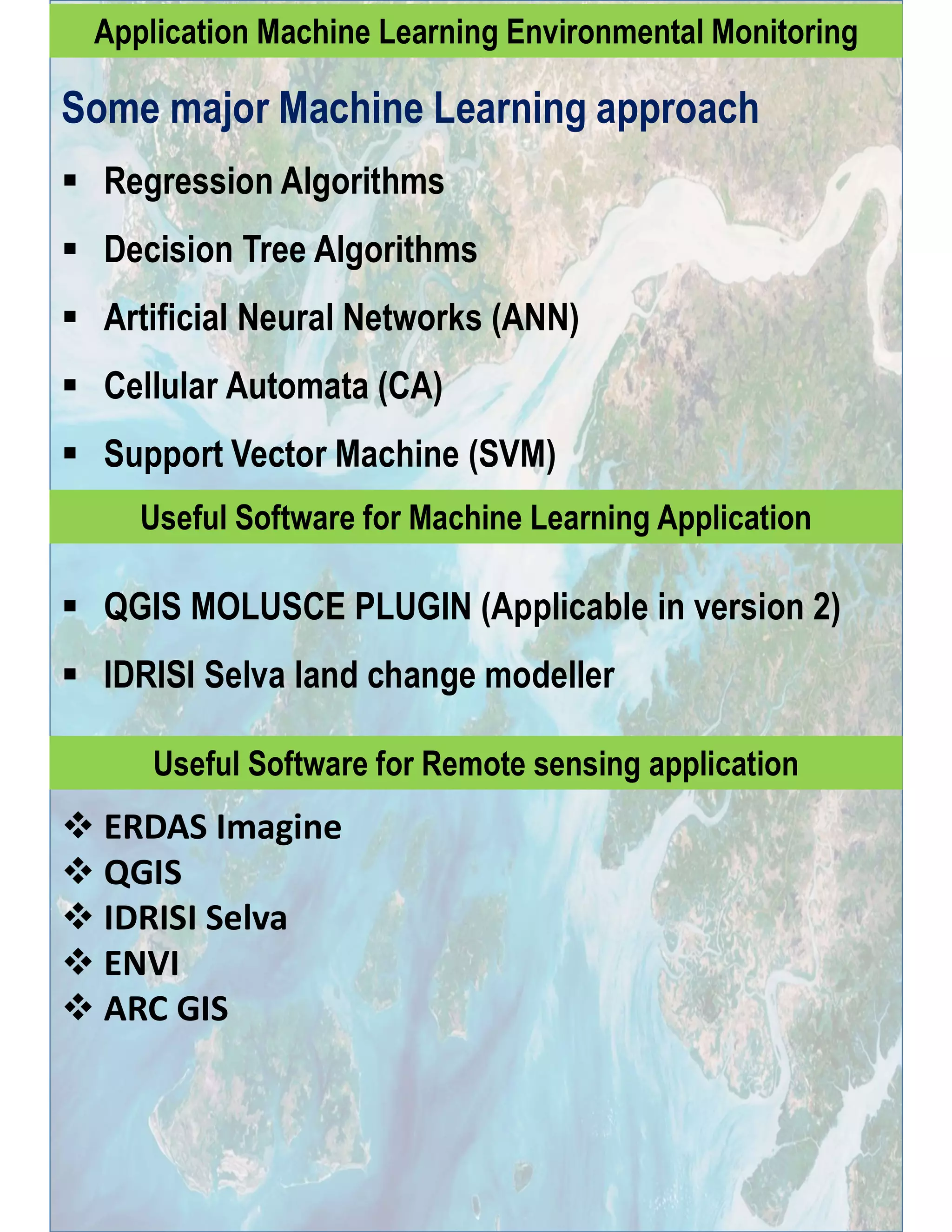 Application of remote sensing for environmental monitoring | PDF