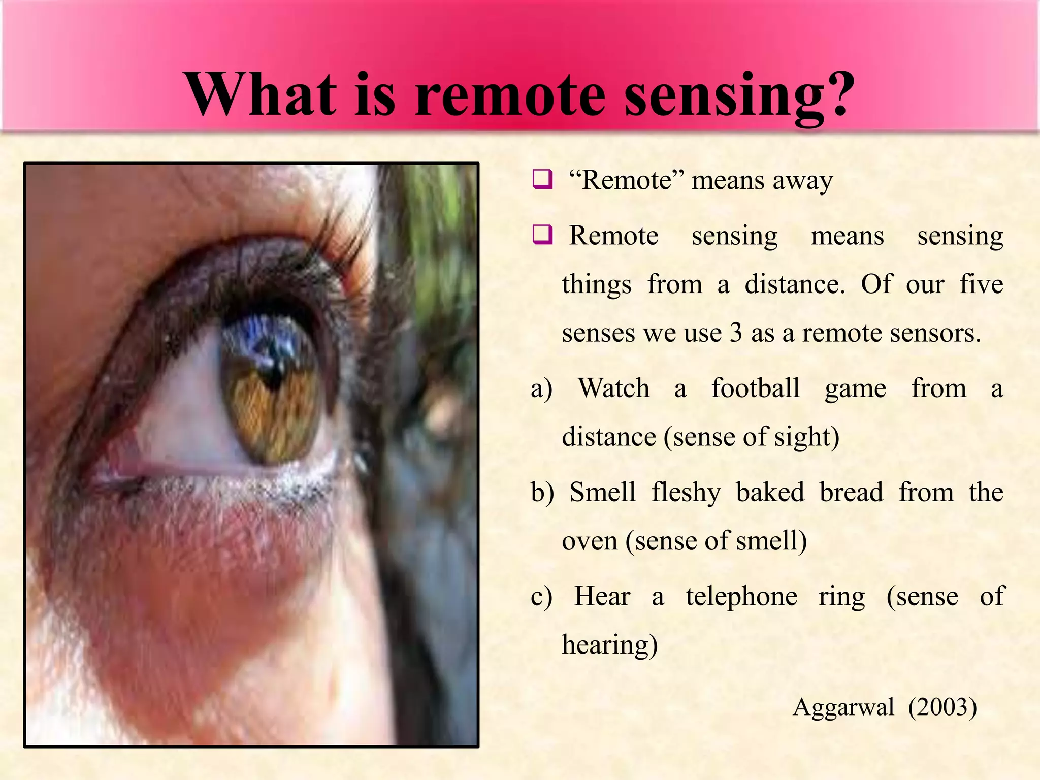 Application of remote sensing in agriculture | PPTX