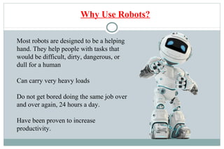 Application of robots | PPT